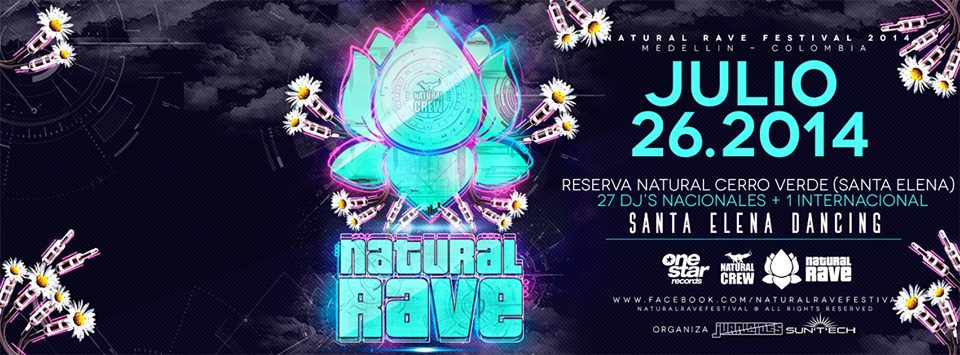 Natural Rave Festival - Medellin Living